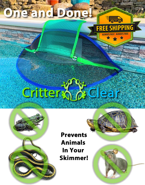 Critter Clear - One Unit Keeps 100% Of Creatures OUT Of Your Pool ...